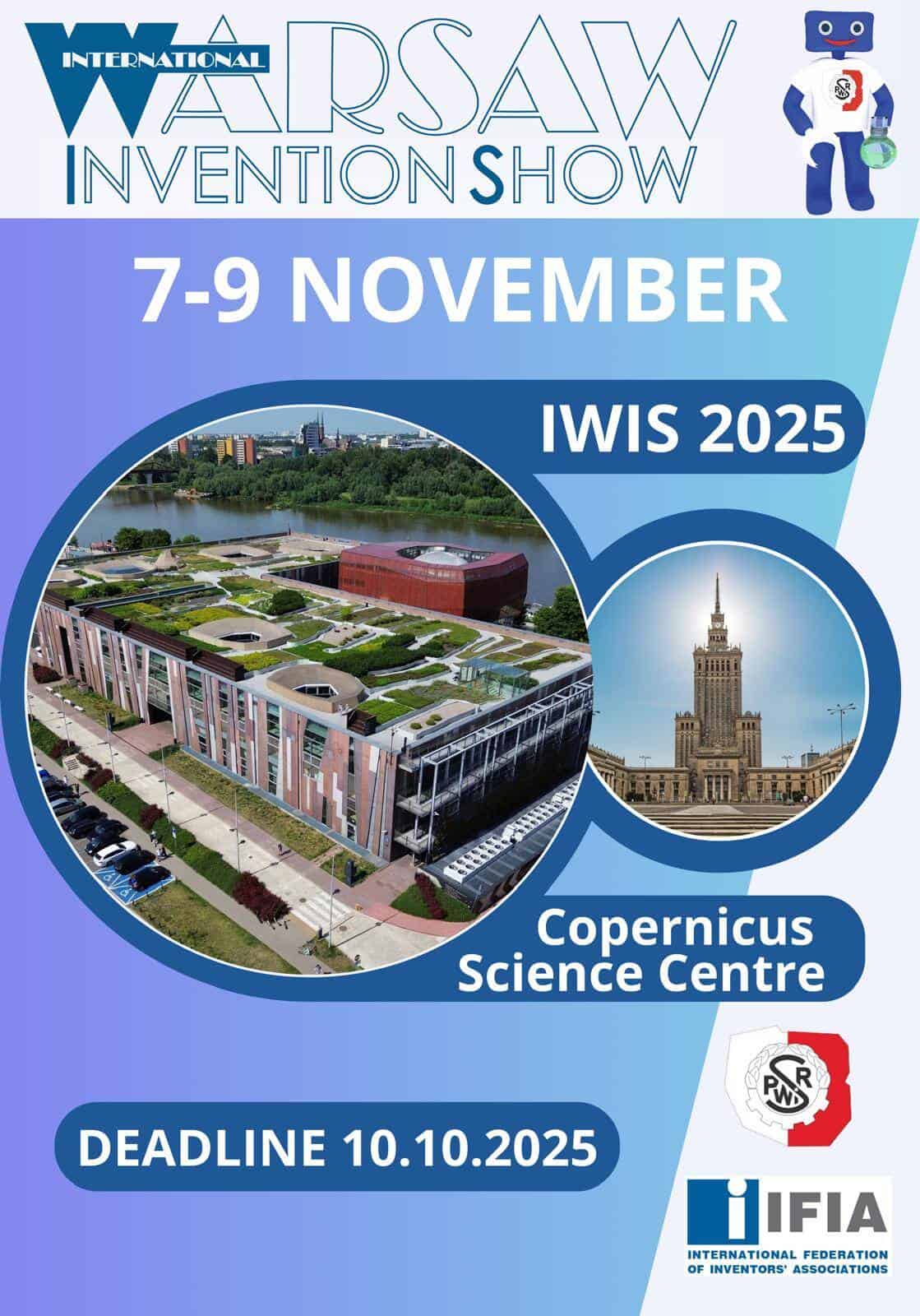 IWIS : International Warsaw Inventions show is supported by IFIA